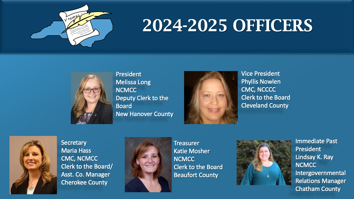 North Carolina Association of County Clerks - North Carolina ...