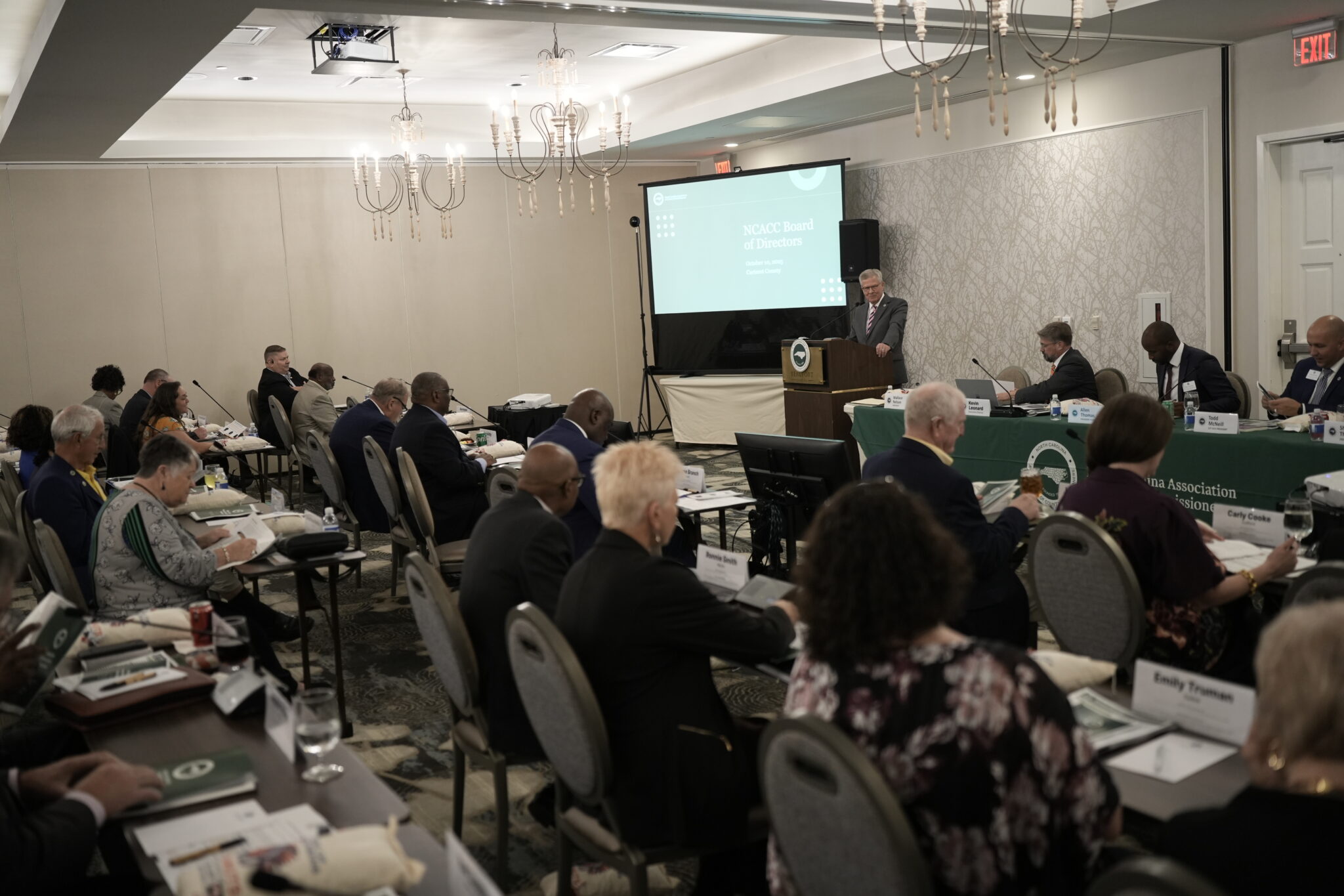 NCACC Board of Directors Convenes First Meeting Under President Wallace ...